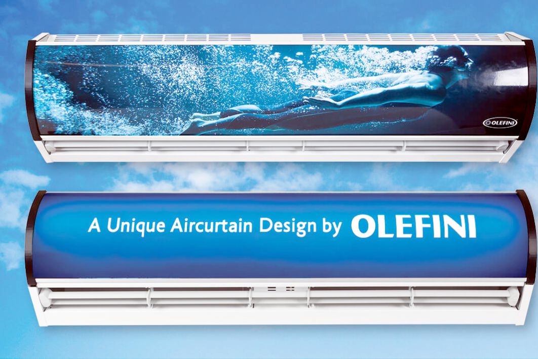 Воздушные завесы с индивидуальным дизайном - серия " С " | OLEFINI